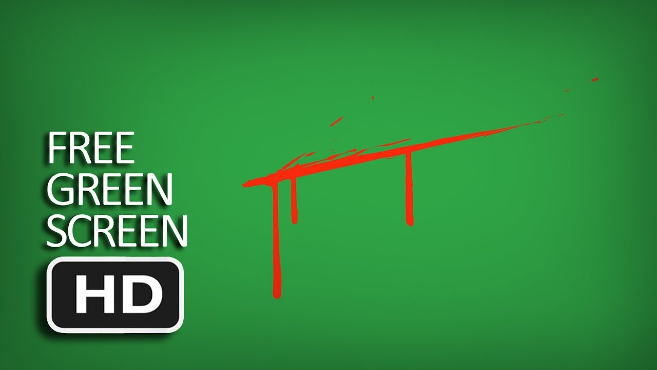 Free Green Screen - Blood Splash Cartoon 3 [Drop] - YouTube