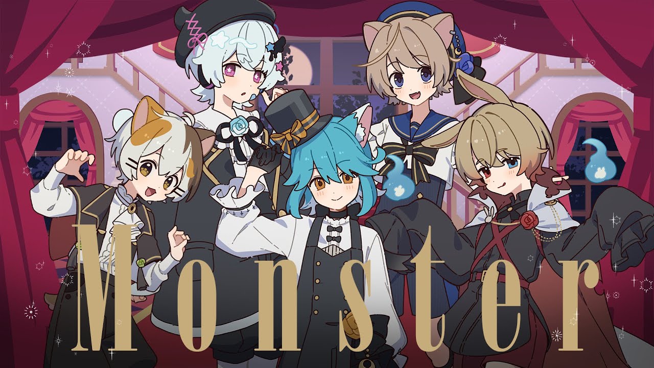 【Vtuber】Monster/嵐 歌ってみた【ゆるねひぐ 乃々間るい そらのとあ たたまる はまちくん！】 #Monster #vtuber ...