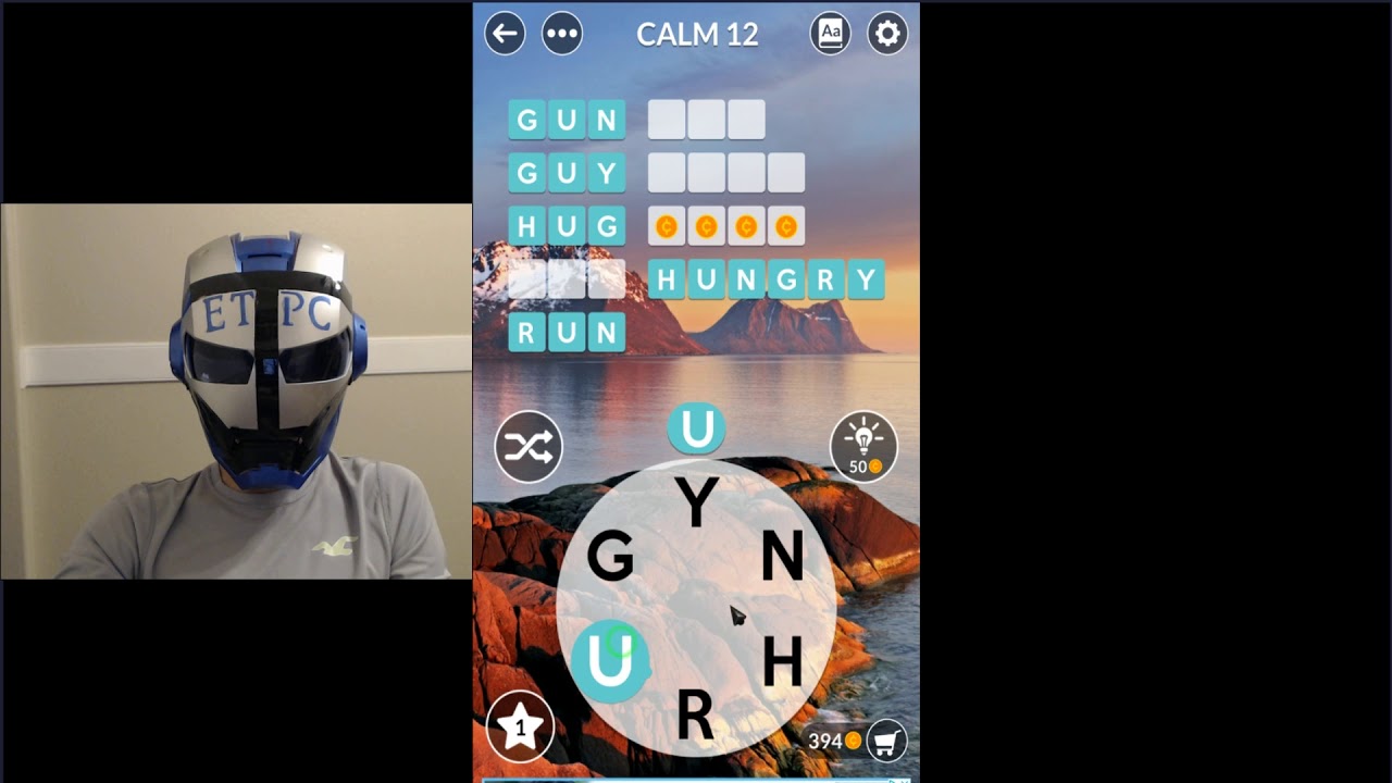 WORDSCAPES UNCROSSED CALM LEVEL 12 (ROCK) masaya ang mga salita - YouTube