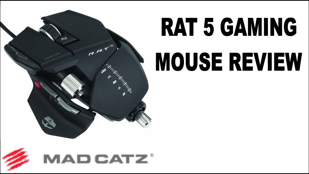[Review] MadCatz RAT 5 Gaming Mouse! - YouTube