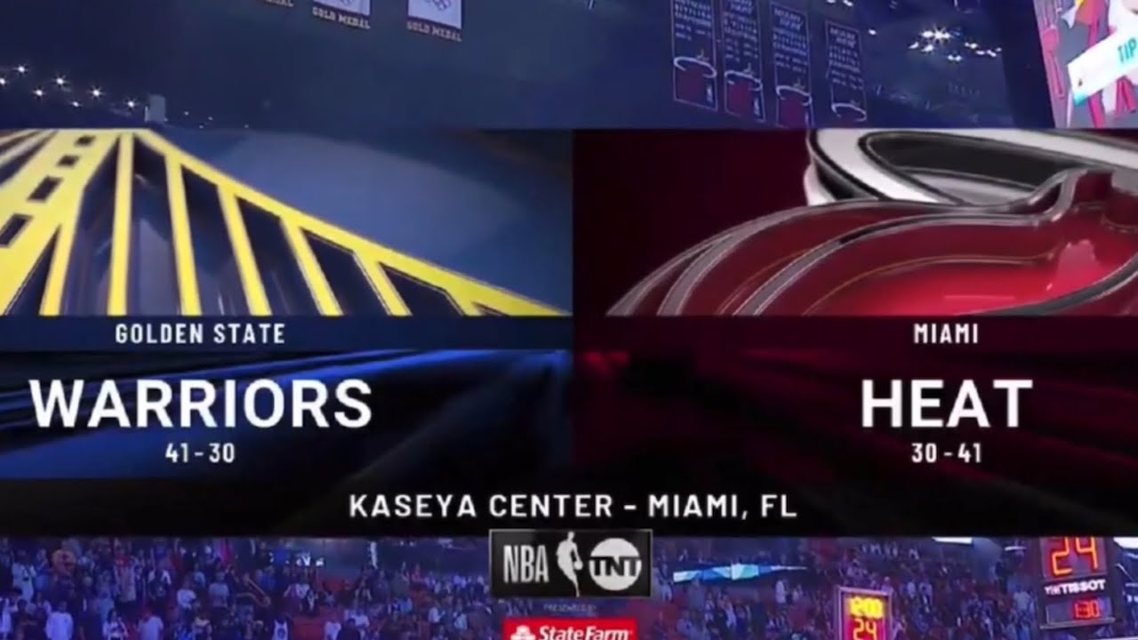 Warriors vs Heat NBA On TNT Intro/Theme | NBA 2025 - YouTube