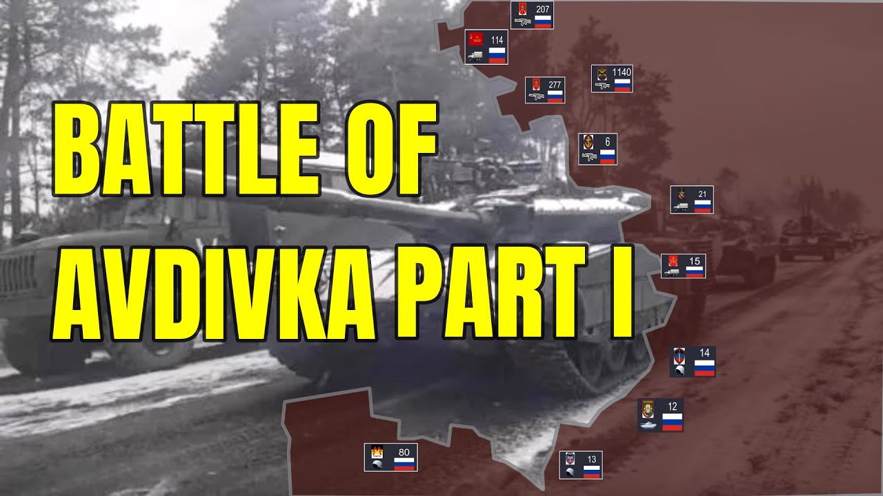 THE BATTLE OF AVDIVKA PART I. ANIMATED ANALYSIS - YouTube