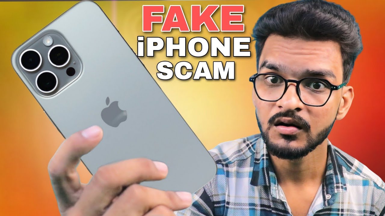 Olx iPhone Scams in India Fake iPhone Sale iPhone 15 Pro - YouTube