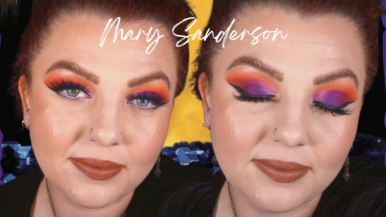 Hocus Pocus Mary Sanderson Makeup Tutorial Audacious Betts Youtube