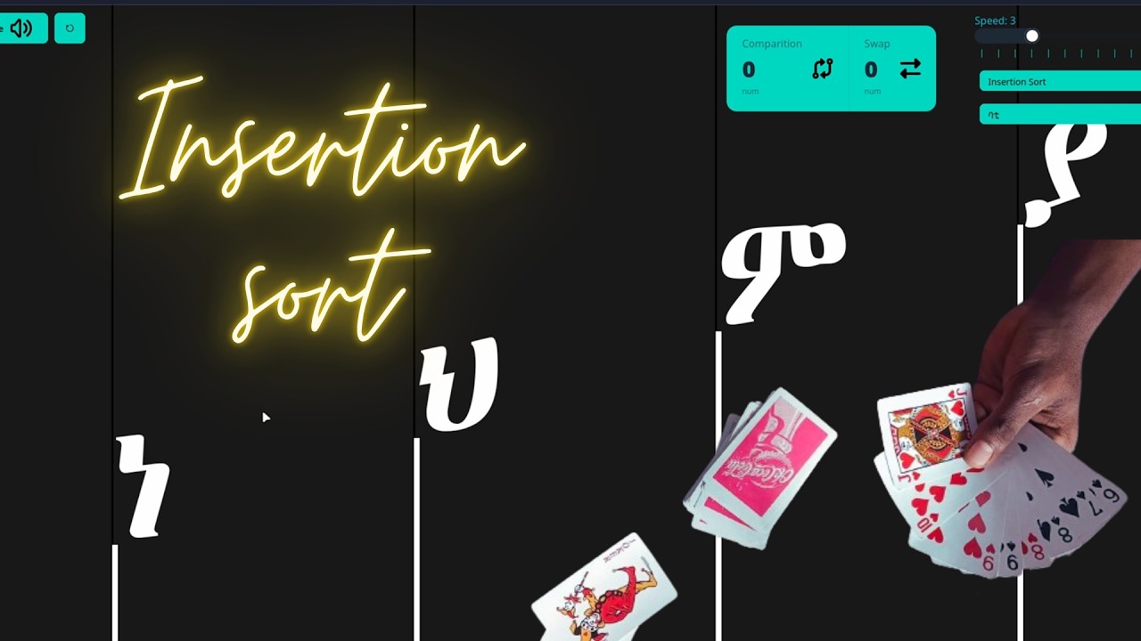 Insertion Sort Visualized Youtube