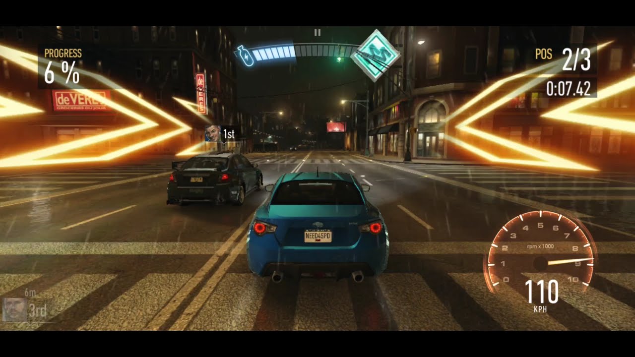 NFS car racing game video - YouTube