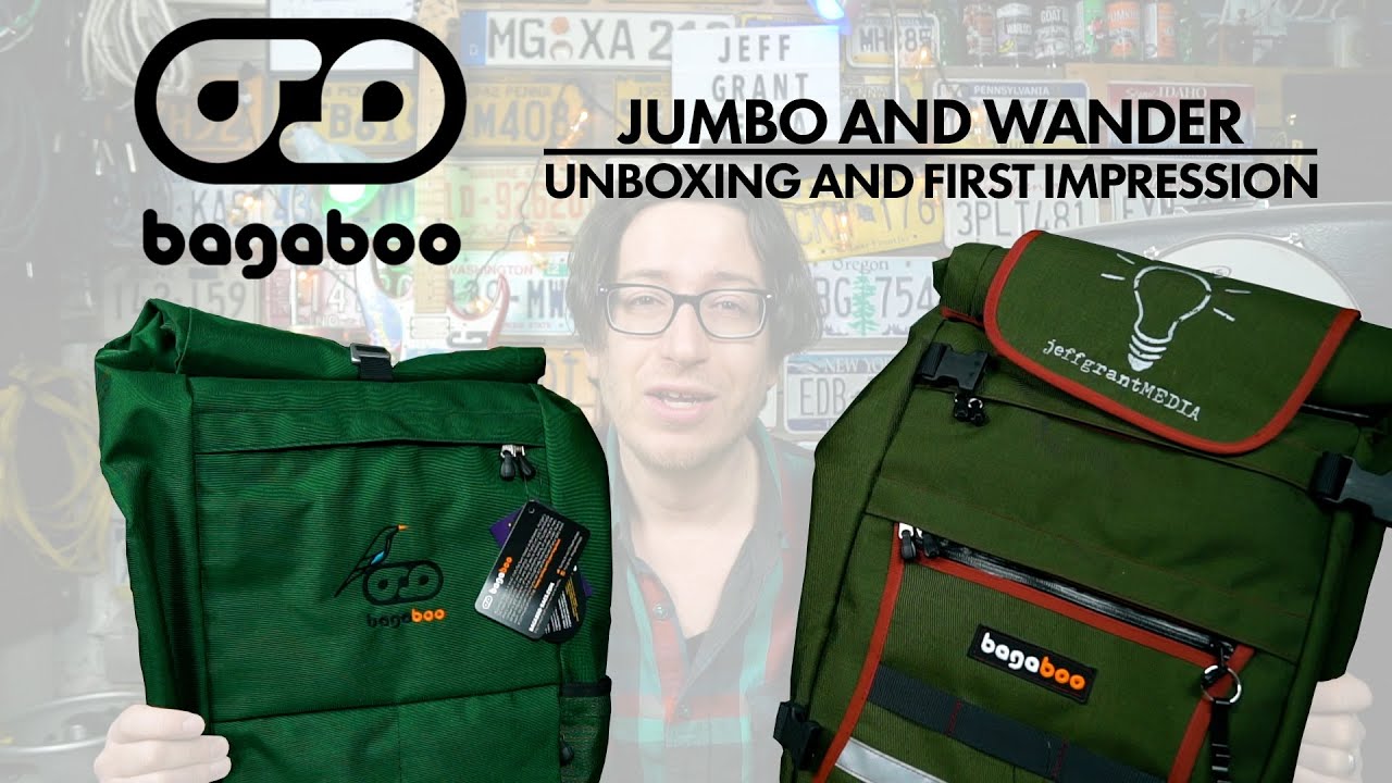 Bagaboo Bags Jumbo and Wander | Unboxing and First Impressions - YouTube