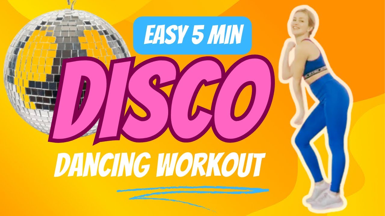 Easy 5 MIN Disco Party Dancing Workout. No equipment. #danceoke #disco ...