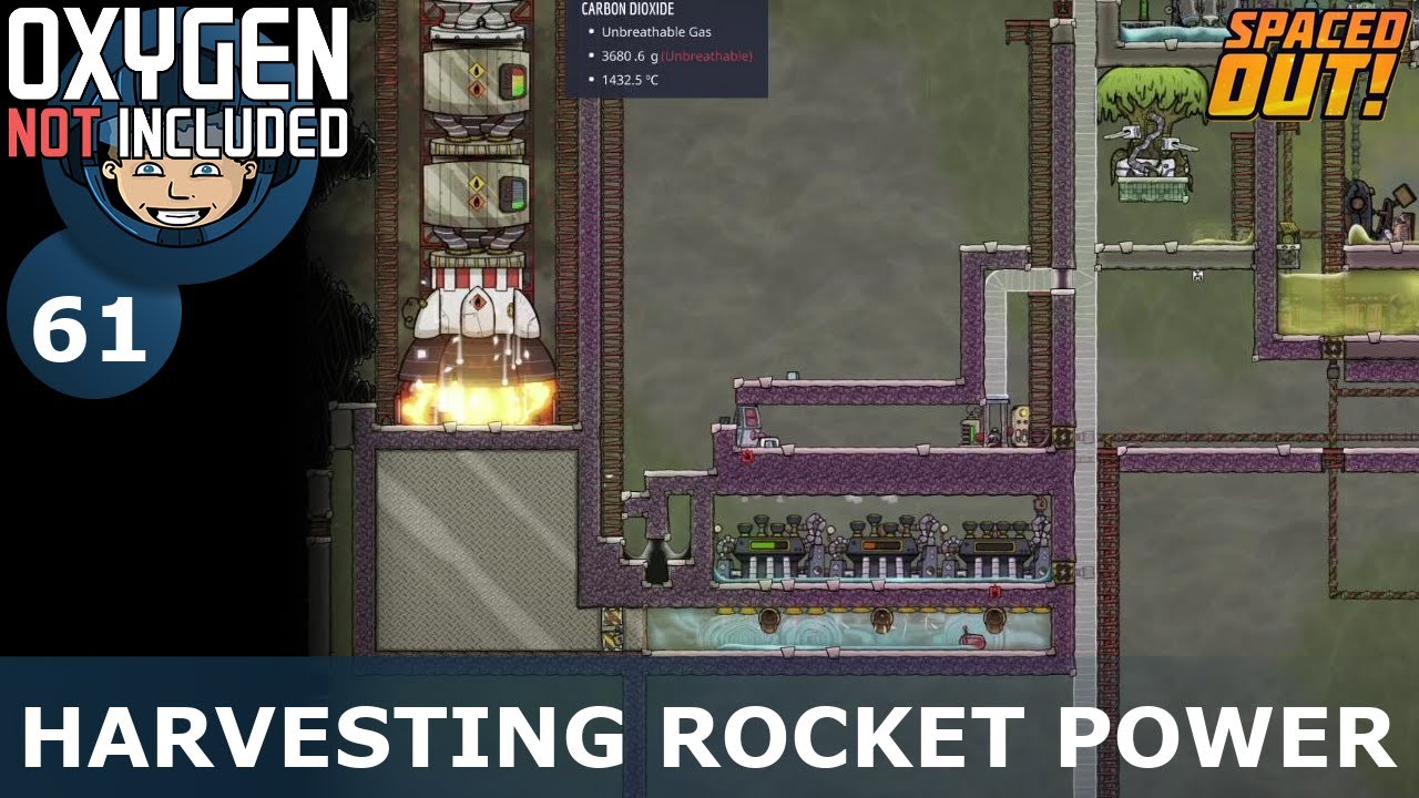 HARVESTING ROCKET POWER - Oxygen Not Included: Ep. #61 - Ultimate Base ...