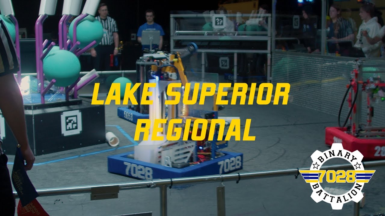 Lake Superior Regional | 2025 | FRC 7028 Binary Battalion - YouTube