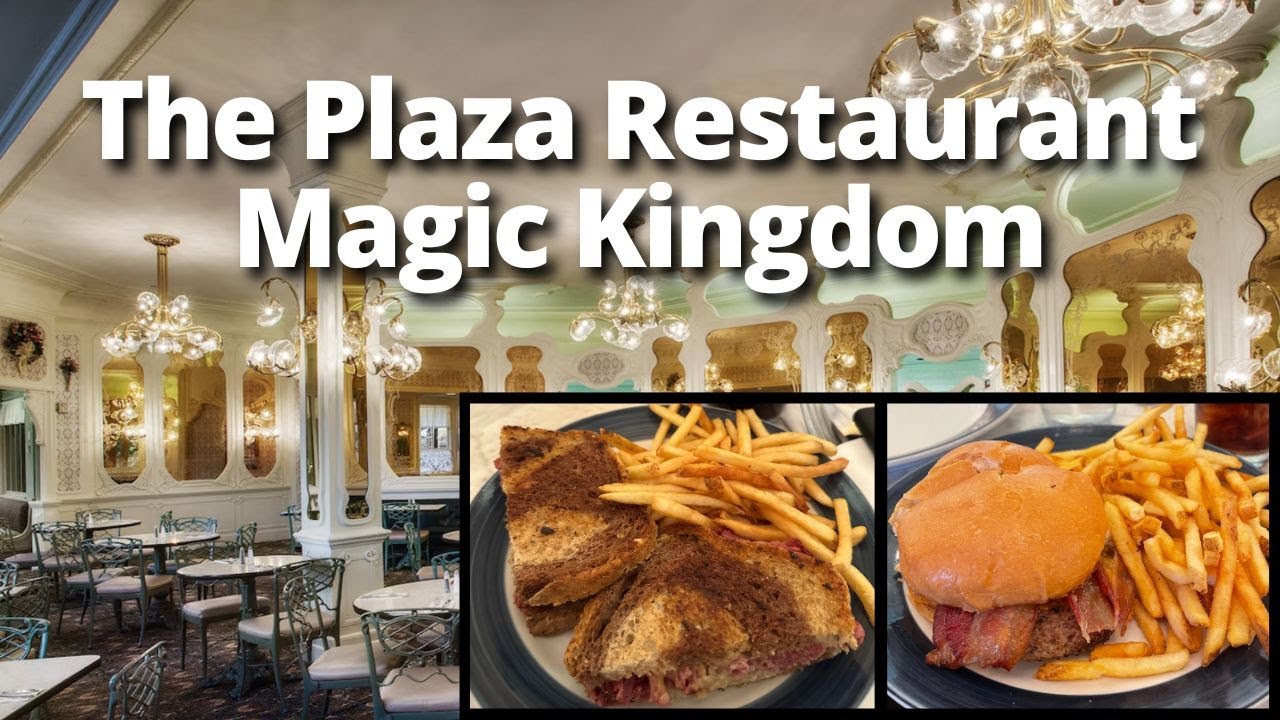 The Plaza Restaurant Magic Kingdom Disney World | Great Burgers & Ice ...