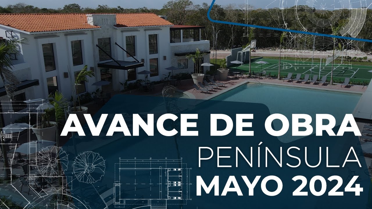 Ciudad Maderas Península | Avances de obra | Mayo 2024 - YouTube