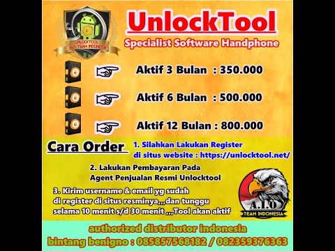 UNLOCKTOOL INSTAL DRIVER & TUTORIAL PENGGUNAAN - YouTube