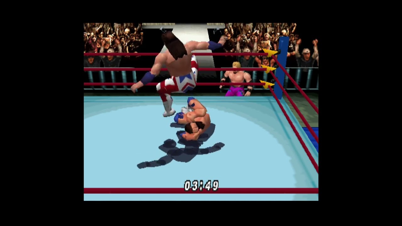 Diamond Stud vs British Bulldog - WCW Saturday Night DLC 2 - YouTube