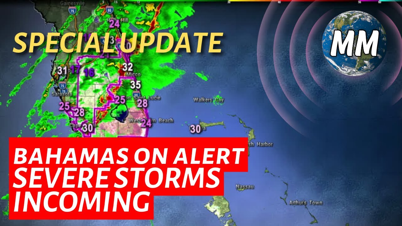 Impactful Weather Expected in the Bahamas Overnight | Caribbean and ...