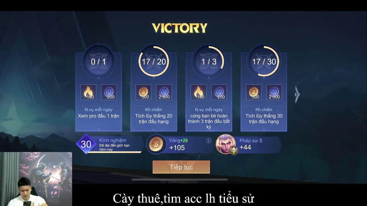 MCuong rank TĐ............ - YouTube