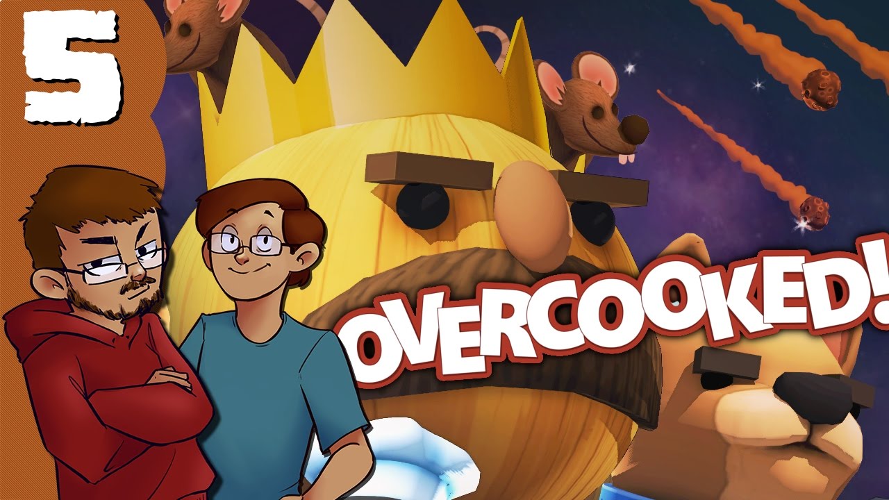 Let's Play | Overcooked - Part 5 - Fish and Chips on Ice - YouTube