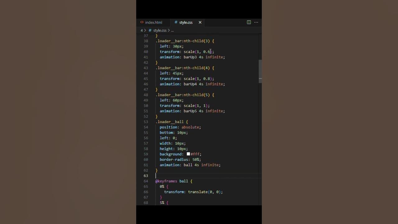 Html Ve Css Ile Loading Animation Using Html And Css Only Htmlcss