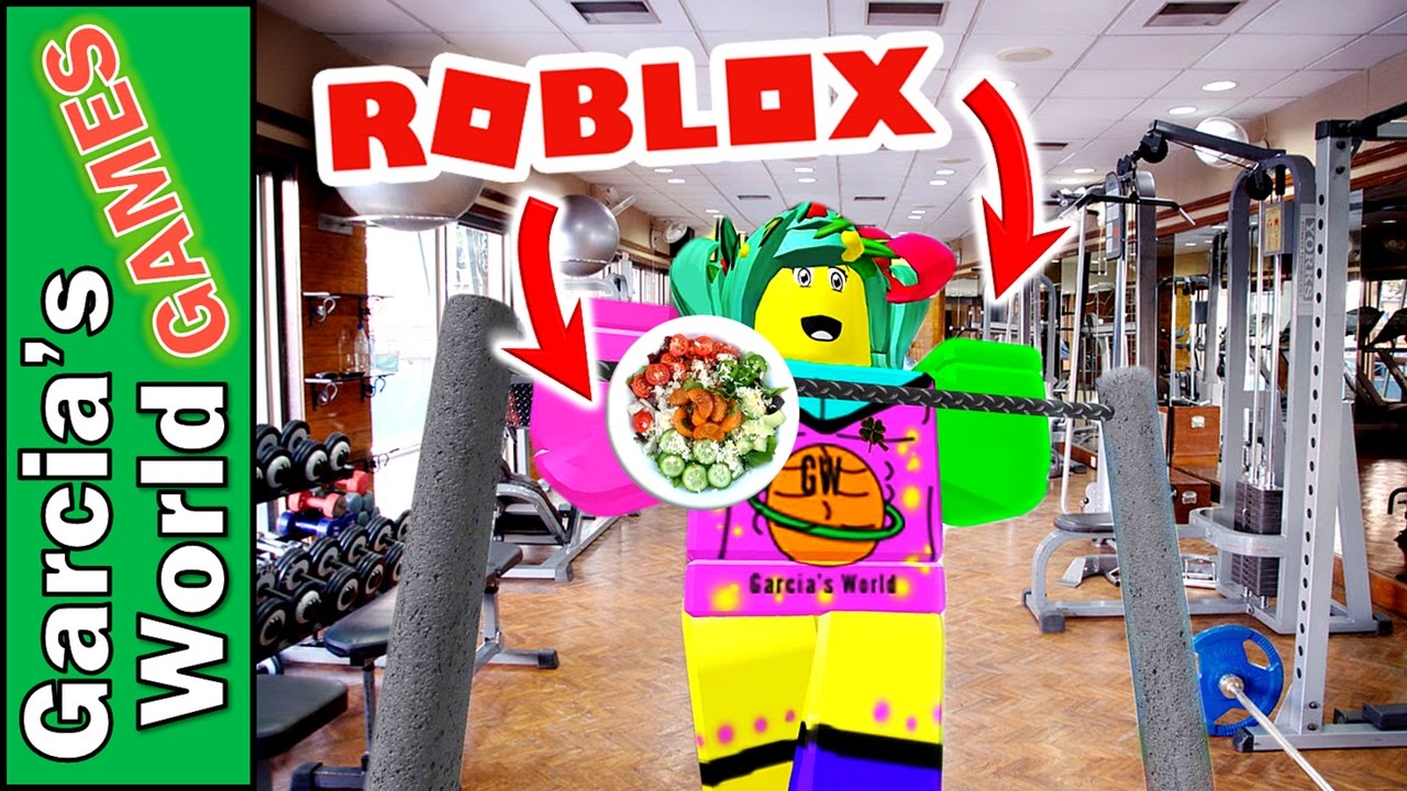 DOING BENCH-PRESS WHILE EATING A SALAD LIKE IT'S NOTHING | Roblox ...