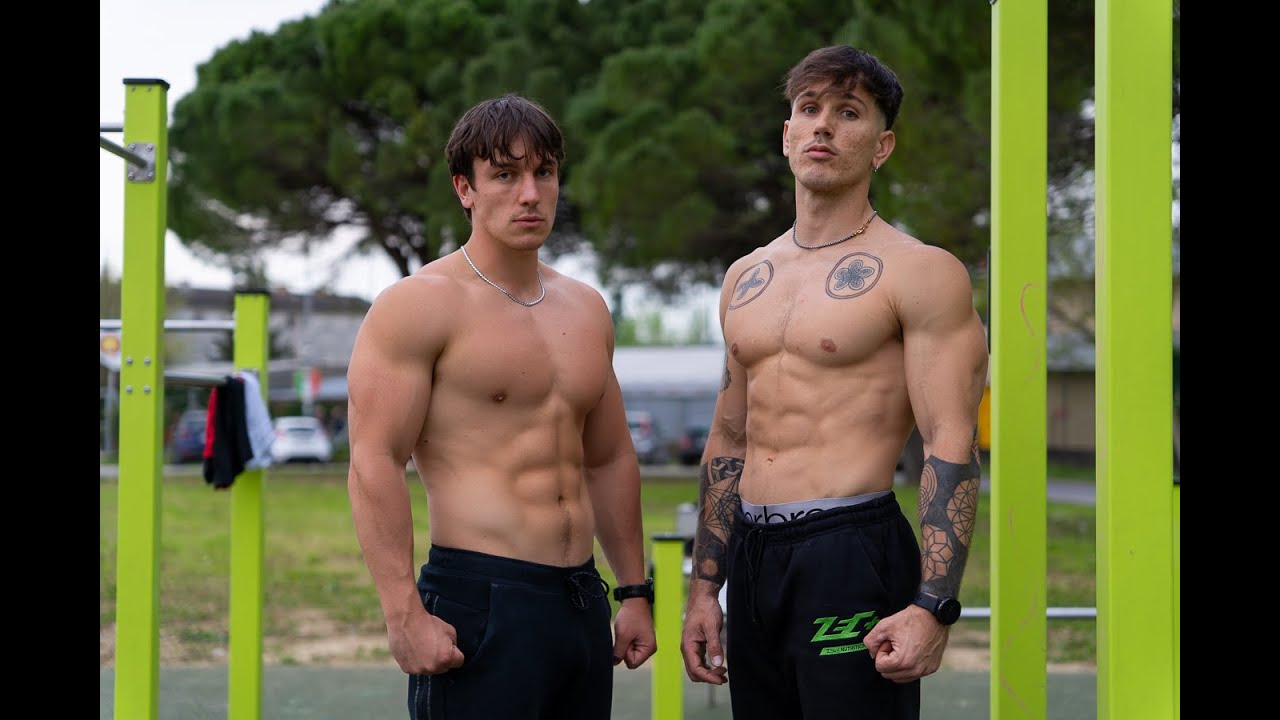 Il nostro allenamento di Calisthenics al parco. - YouTube