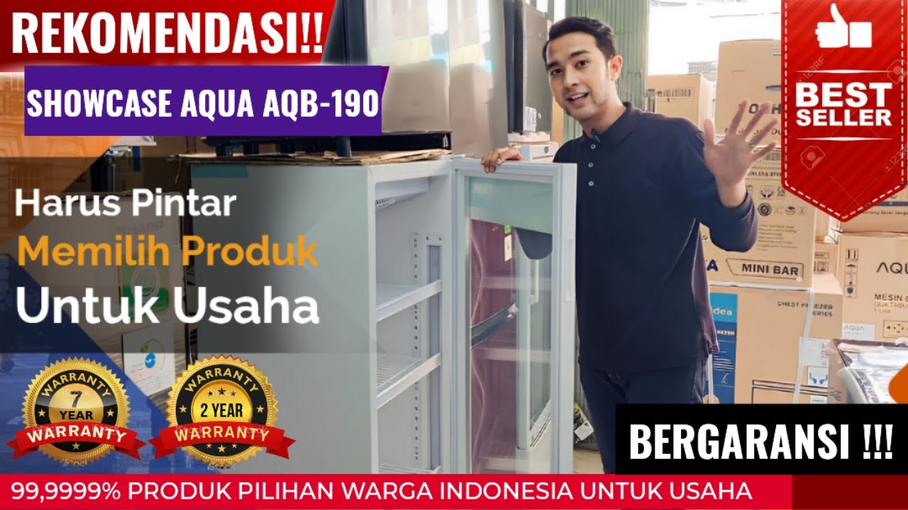 REKOMENDASI SHOWCASE AQUA AQB-190 - YouTube
