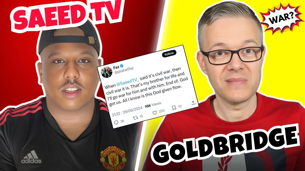 SAEED TV vs MARK GOLDBRIDGE : VIRAL BEEF! EP2 - YouTube