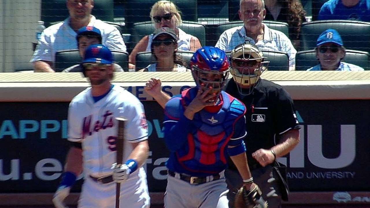 TEX@NYM: Rangers strike-em-out, throw-em-out - YouTube