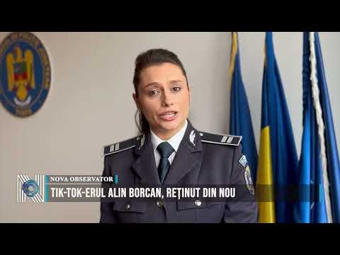 Tik-tok-erul Alin Borcan, reținut din nou