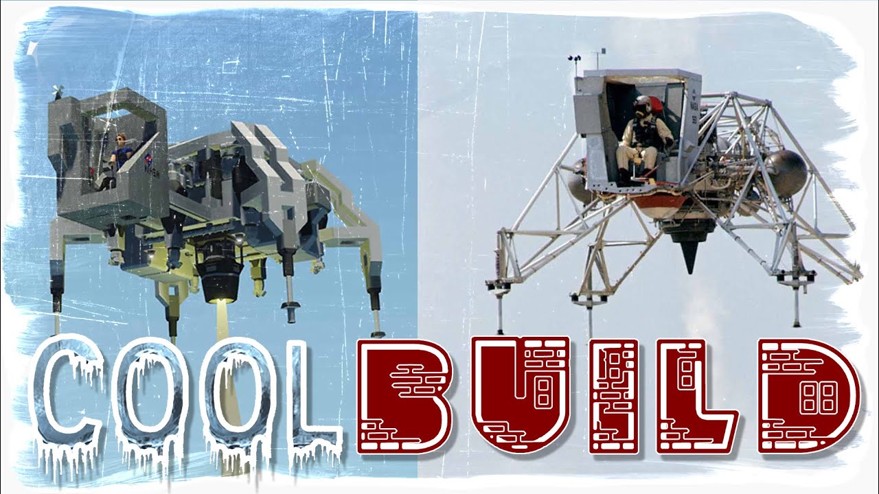 COOL BUILD: NASA Lunar Landing Training Vehicle (LLTV) - YouTube