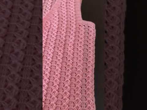 Gül Pembe Yeleğin Kol Ve Yaka Kesimi