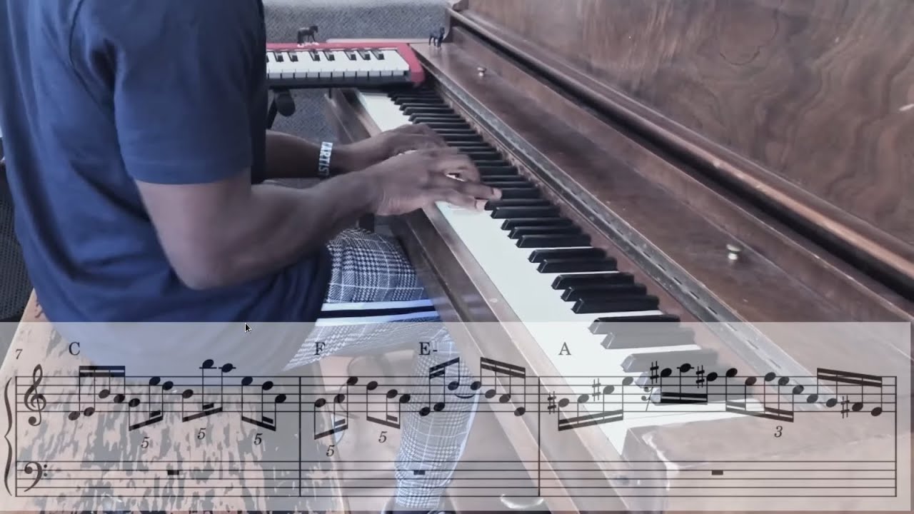 Real Nice Moment (KNOWER) - Paul Cornish Piano Solo Transcription - YouTube