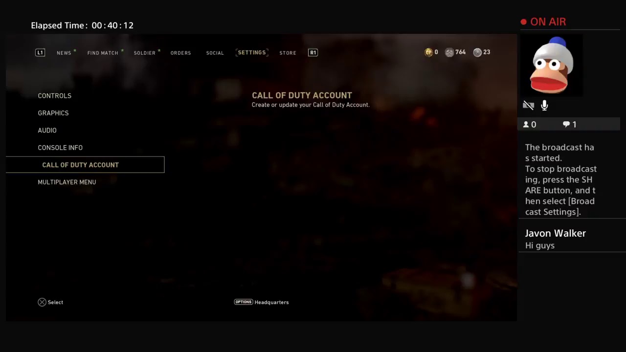 PATRICK_BOSS_W's Live PS4 Broadcast - YouTube