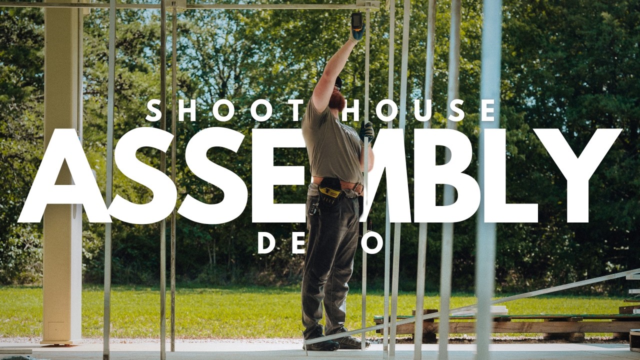 How to Build a Mobile Modular Shoot House - YouTube