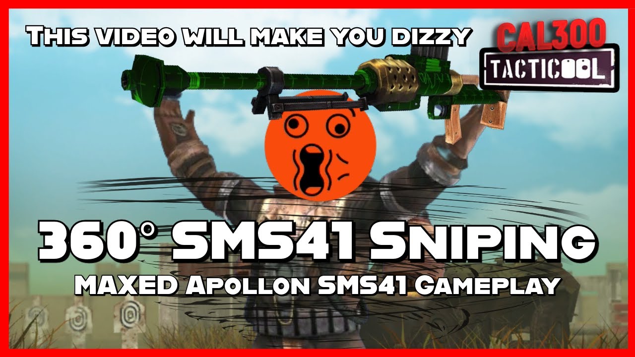 TACTICOOL: 360 SMS41 Sniping lol (MAXED Apollon SMS41 Gameplay) - YouTube