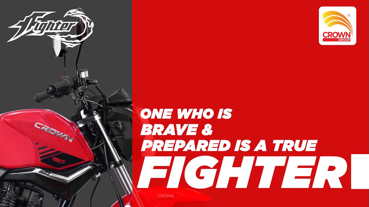 Crown Fighter 150 CC - Available in Karachi - YouTube