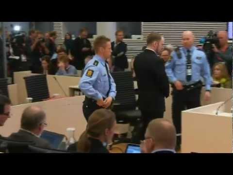 Breivik-Prozess: Angeklagter wird zu seiner rechten Gesinnung befragt