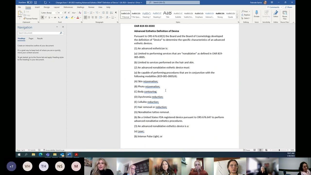 cae-cos-rules-advisory-committee-meeting-01-30-2023-part-3-youtube