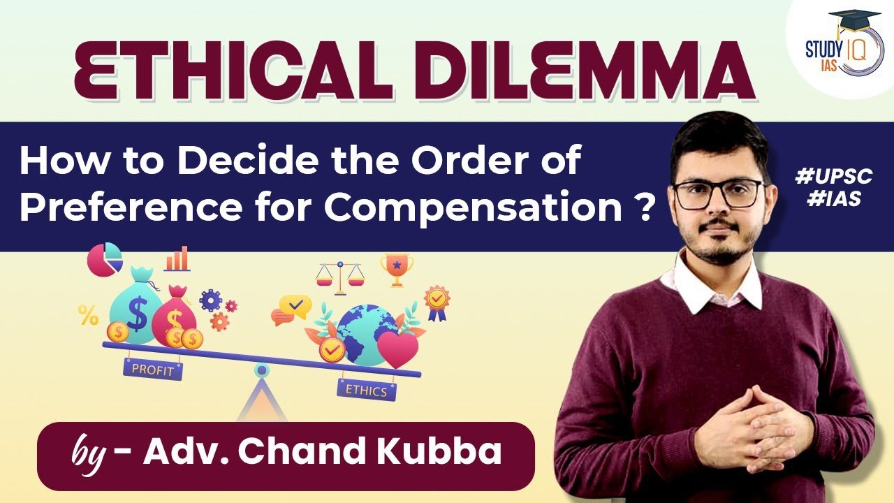 Ethics Case Study | How to Decide the Order of Preference for ...