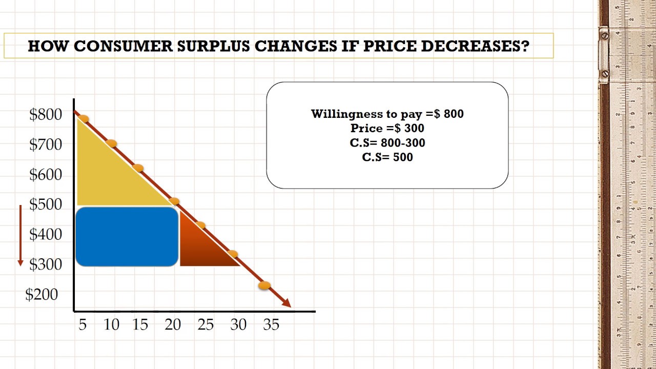 CONSUMER SURPLUS (Microeconomics) - YouTube