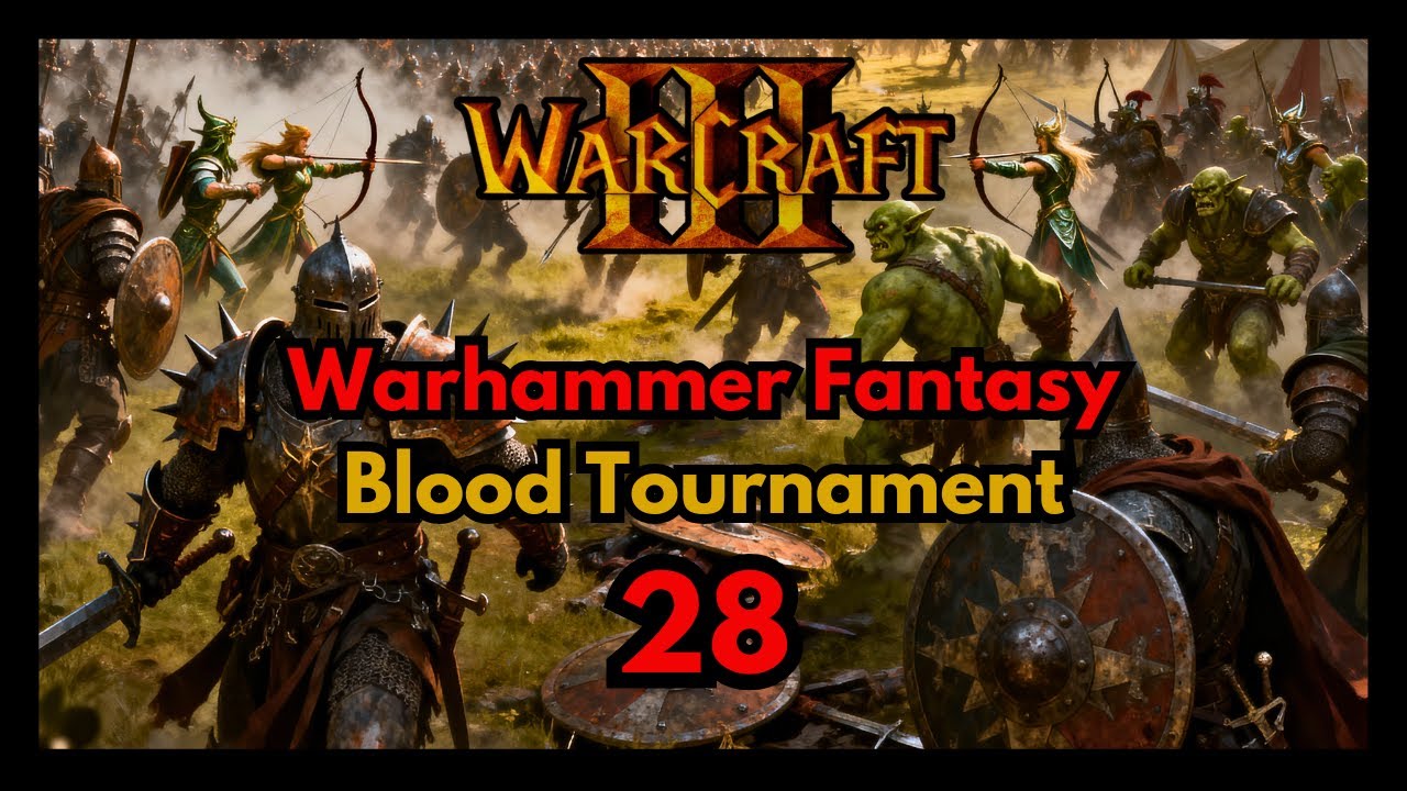 Warcraft 3 Warhammer Fantasy Blood Tournament | Ork - YouTube