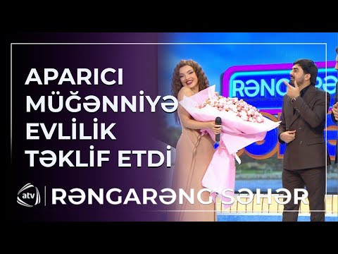 “Bağlı geyinmişəm, evlənə bilərik” – Aparıcıdan müğənniyə EVLİLİK TƏKLİFİ / Rəngarəng səhər