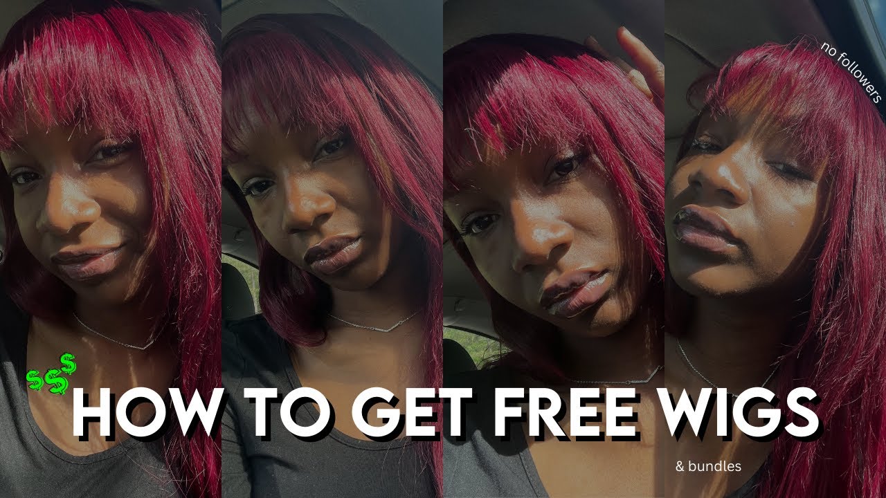 How to get FREE WIGS off Amazon w/ NO FOLLOWERS + Text Template & LIST ...