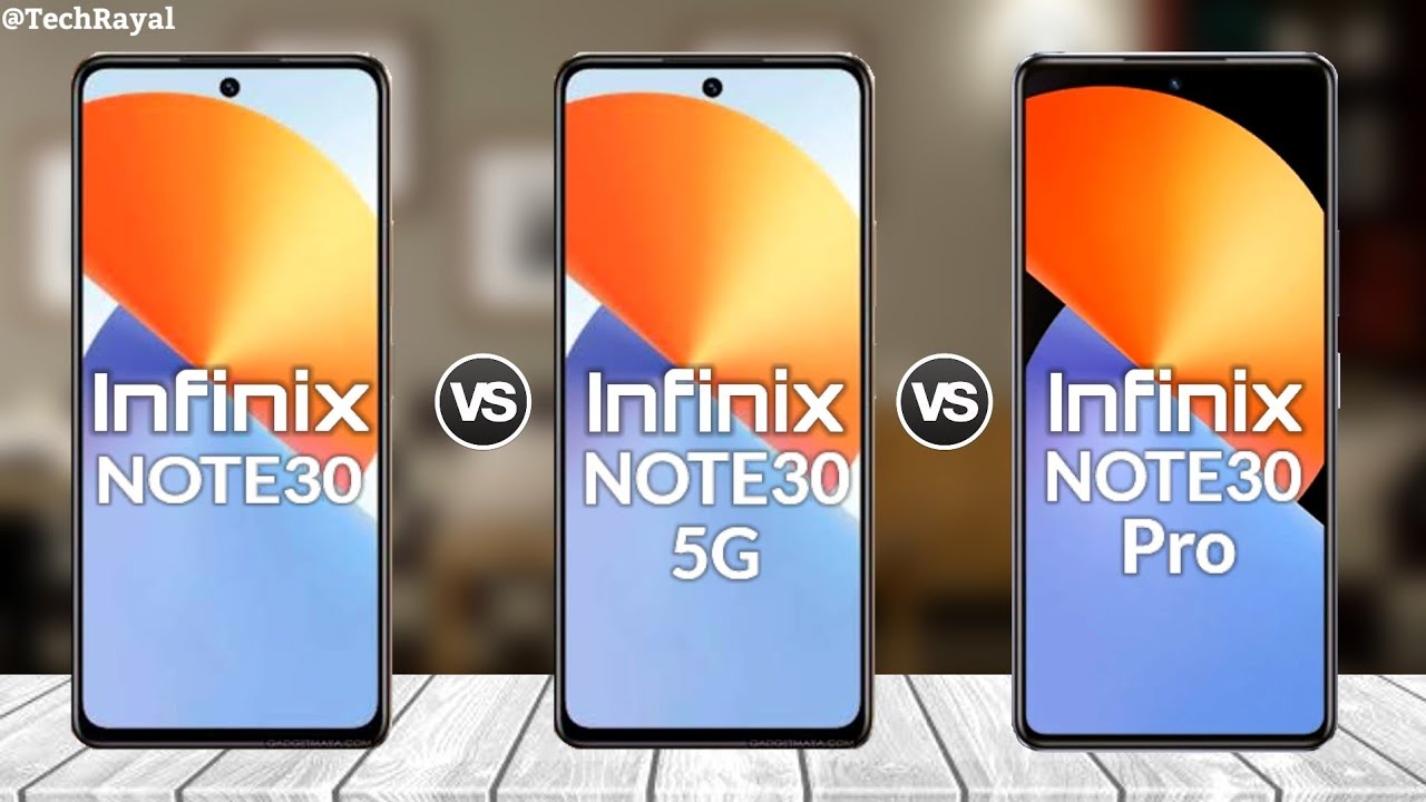Infinix Note 30 vs Note 30 5G vs Note 30 Pro 5G || Price | Camera Test ...