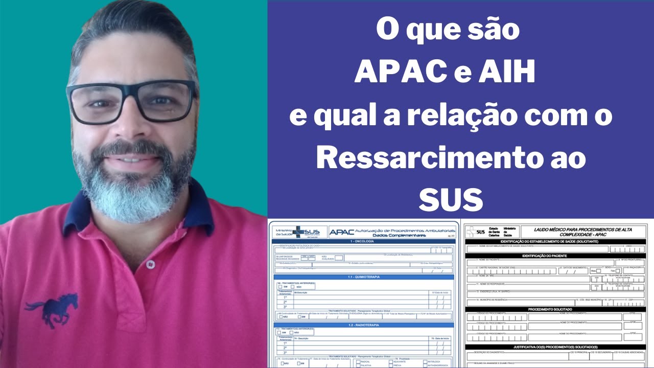 O que são APAC e AIH e qual a relação com o Ressarcimento ao SUS - YouTube