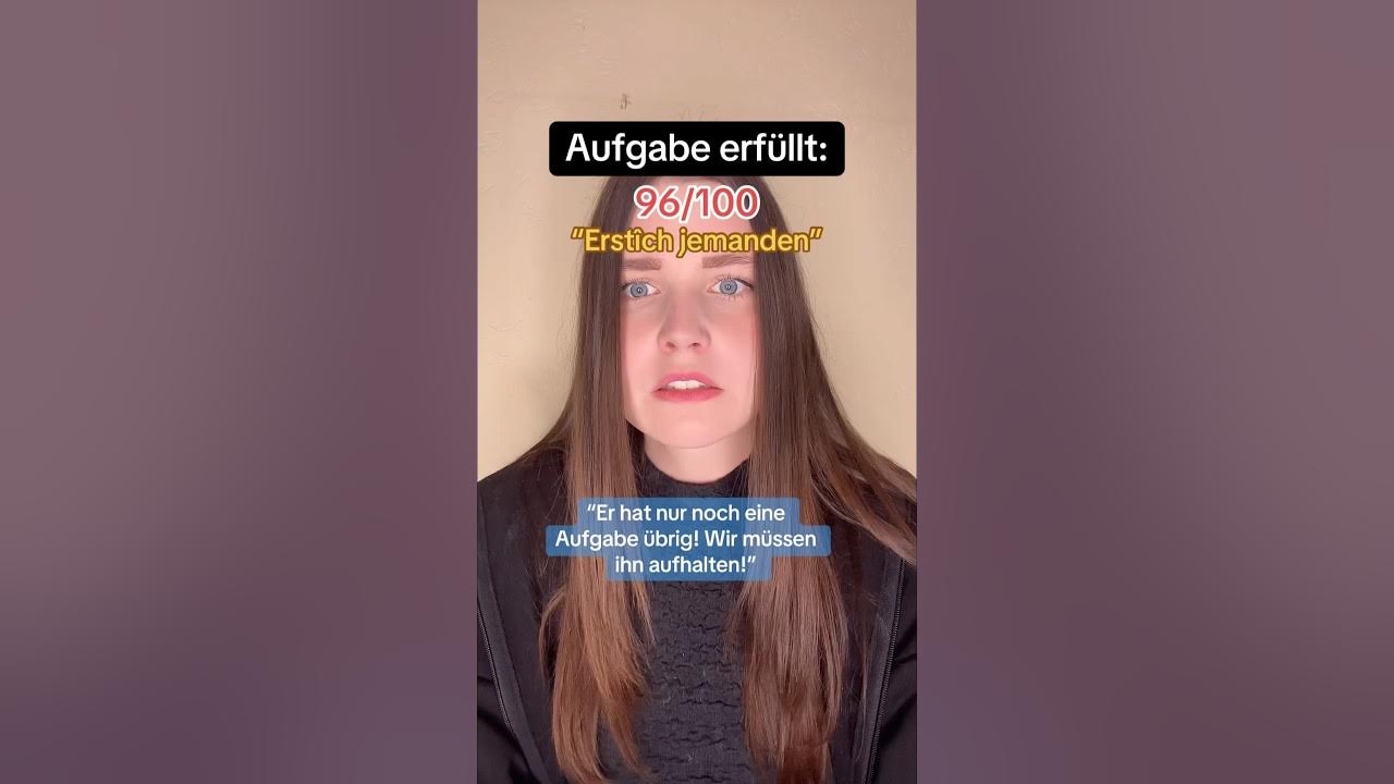 Part 2 ️ #pov : Du musst 100 Aufgaben erfüllen sonst.. #shorts #acting - YouTube