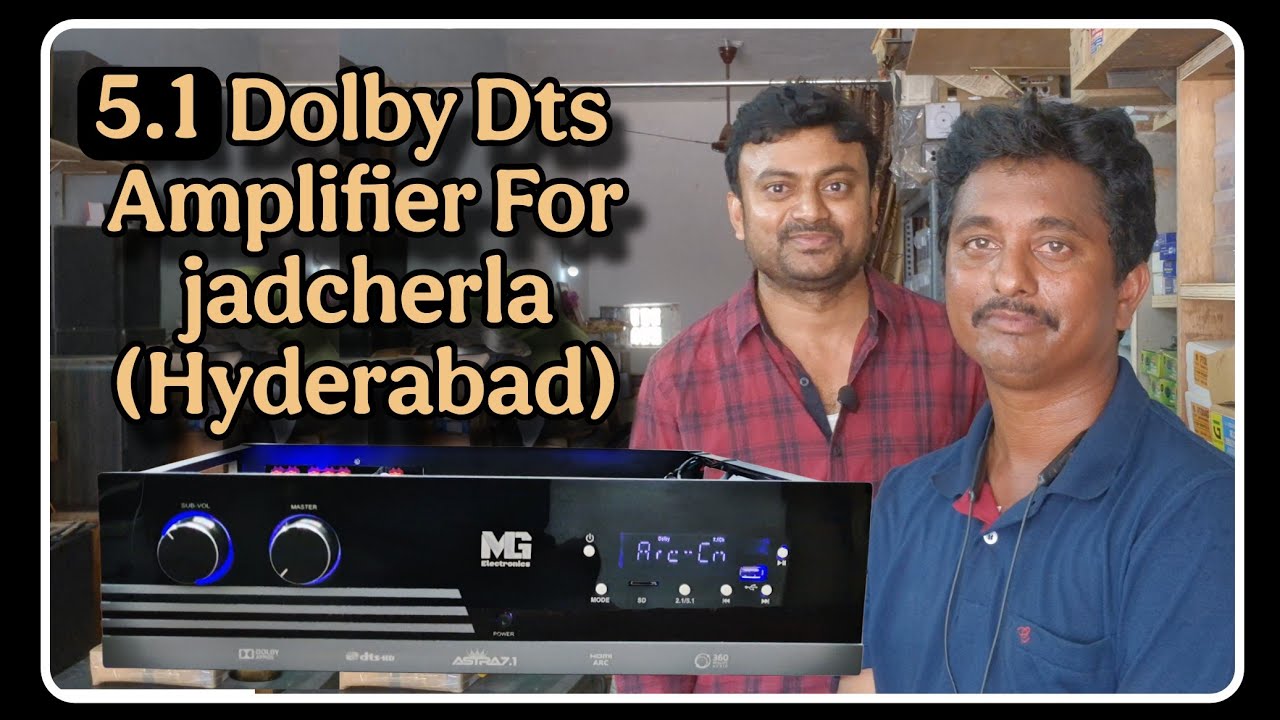5.1 Dolby Digital and Dts Amplifier For Hyderabad - YouTube