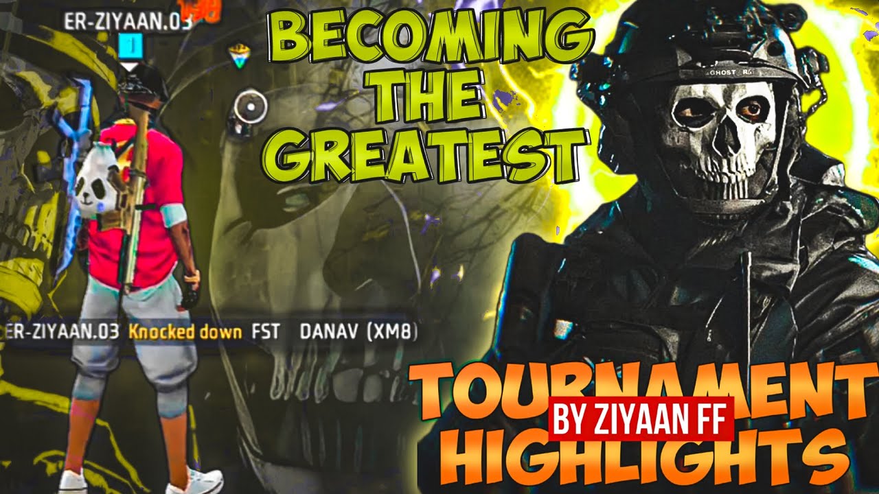 The Greatest 💫 Free Fire Tournament Highlights By Ziyaan FF 💯 Free Fire ...