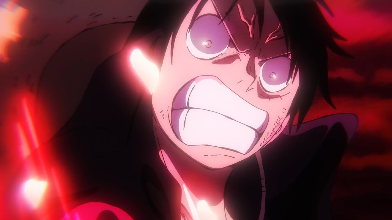 Luffy em FÚRIA mandando um 🔥RED ROC🔥 na cara do Kaidou | One Piece ep ...
