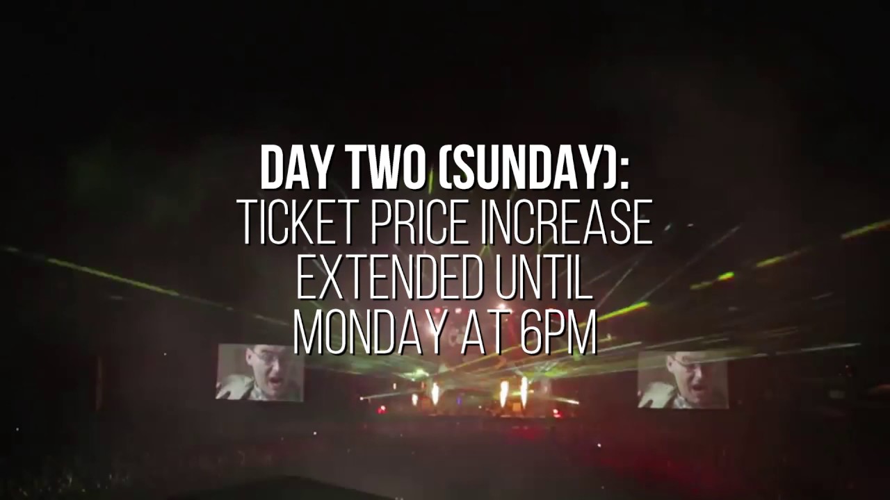 DAY TWO PRICE INCREASE EXTENDED UNTIL MONDAY 7TH AUGUST - YouTube