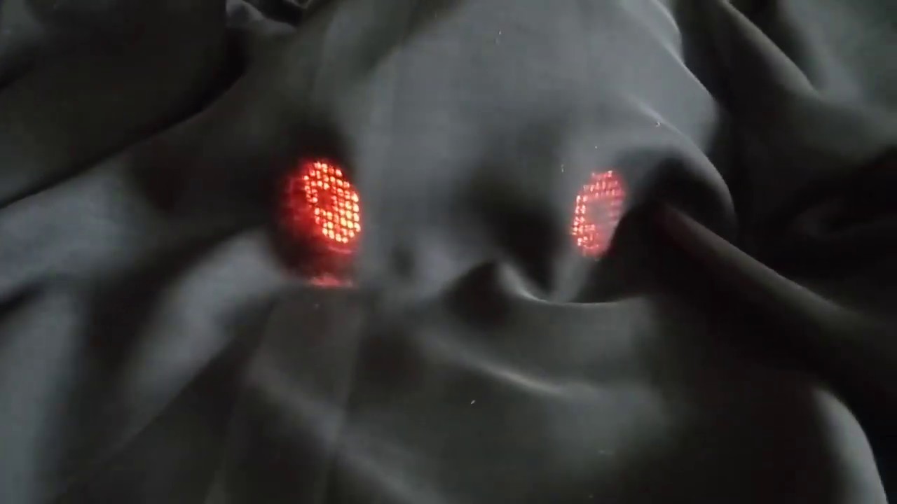 Raspberry Pi LED Eyes - YouTube